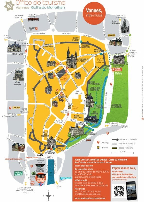 Randonnées à Vannes, Arradon et Séné dans le Golfe du Morbihan