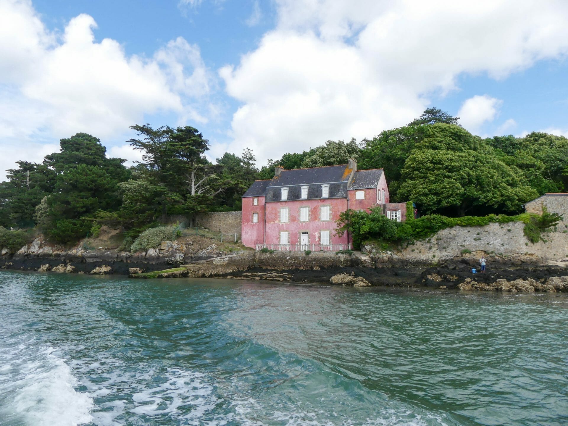 La maison rose de Séné, lieu emblématique du Golfe du Morbihan