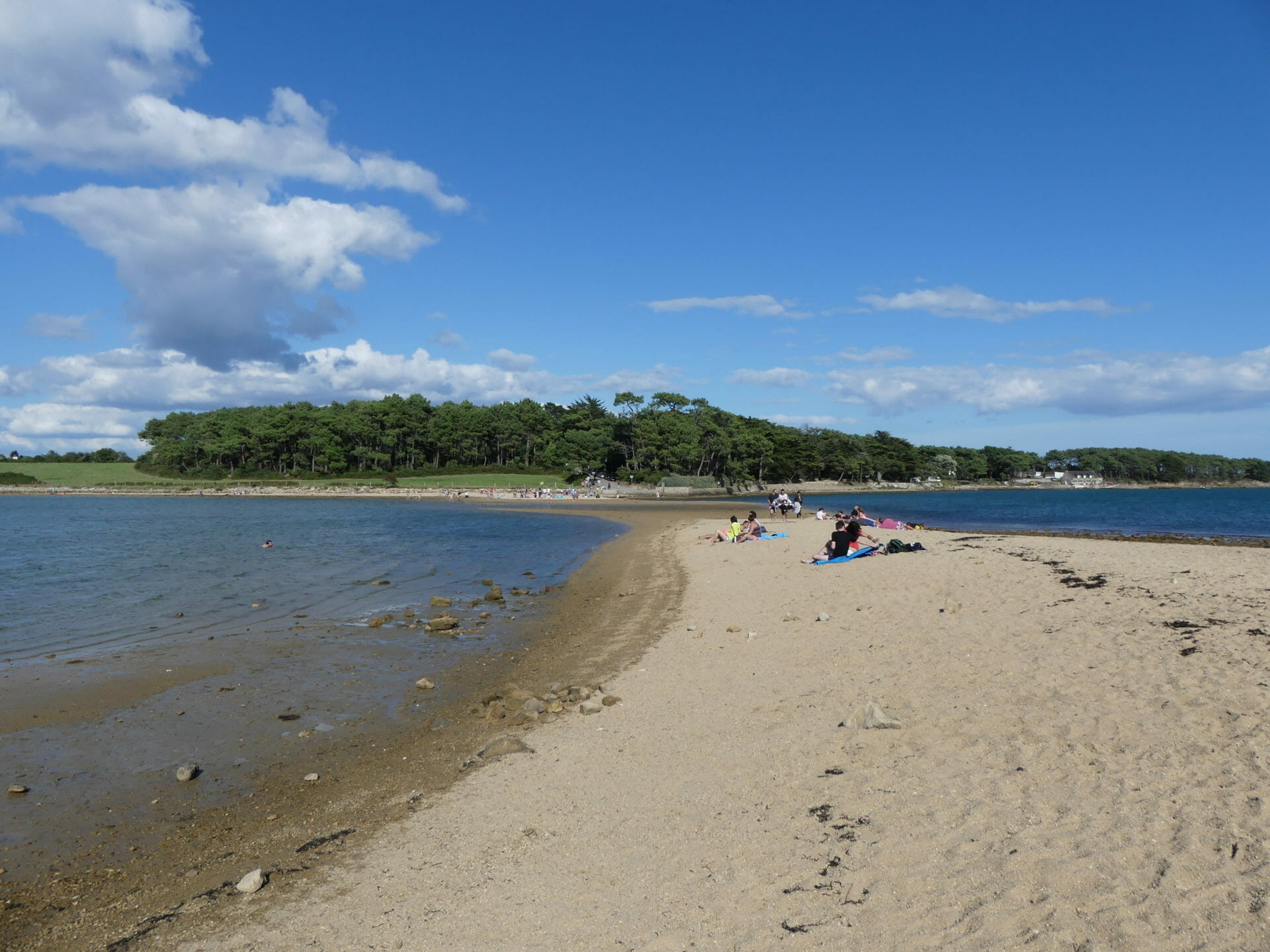 Détour par les Sept-îles et sa plage à Baden, Golfe du Morbihan