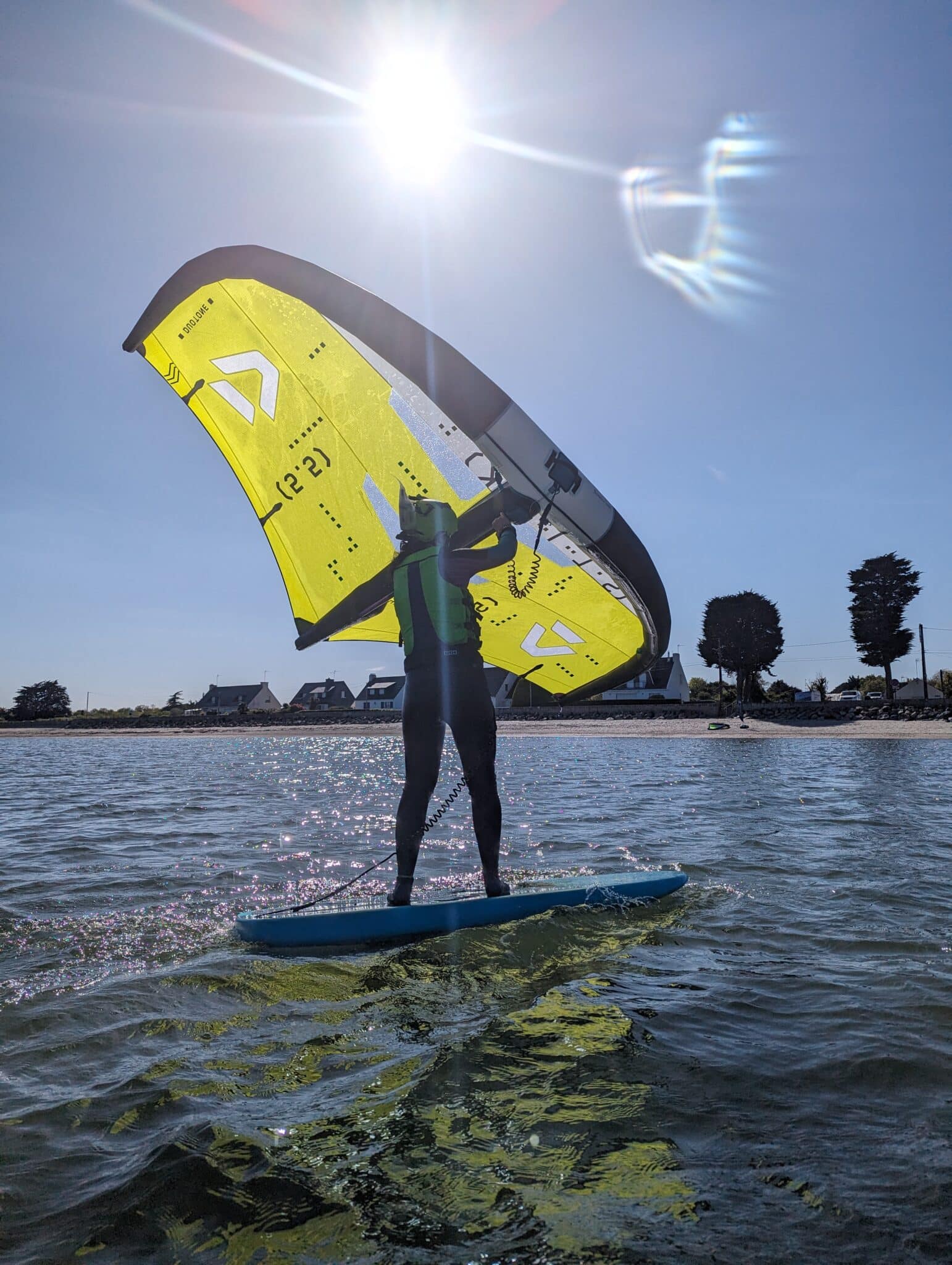 Faire du Wing Foil dans le Morbihan en Bretagne sud